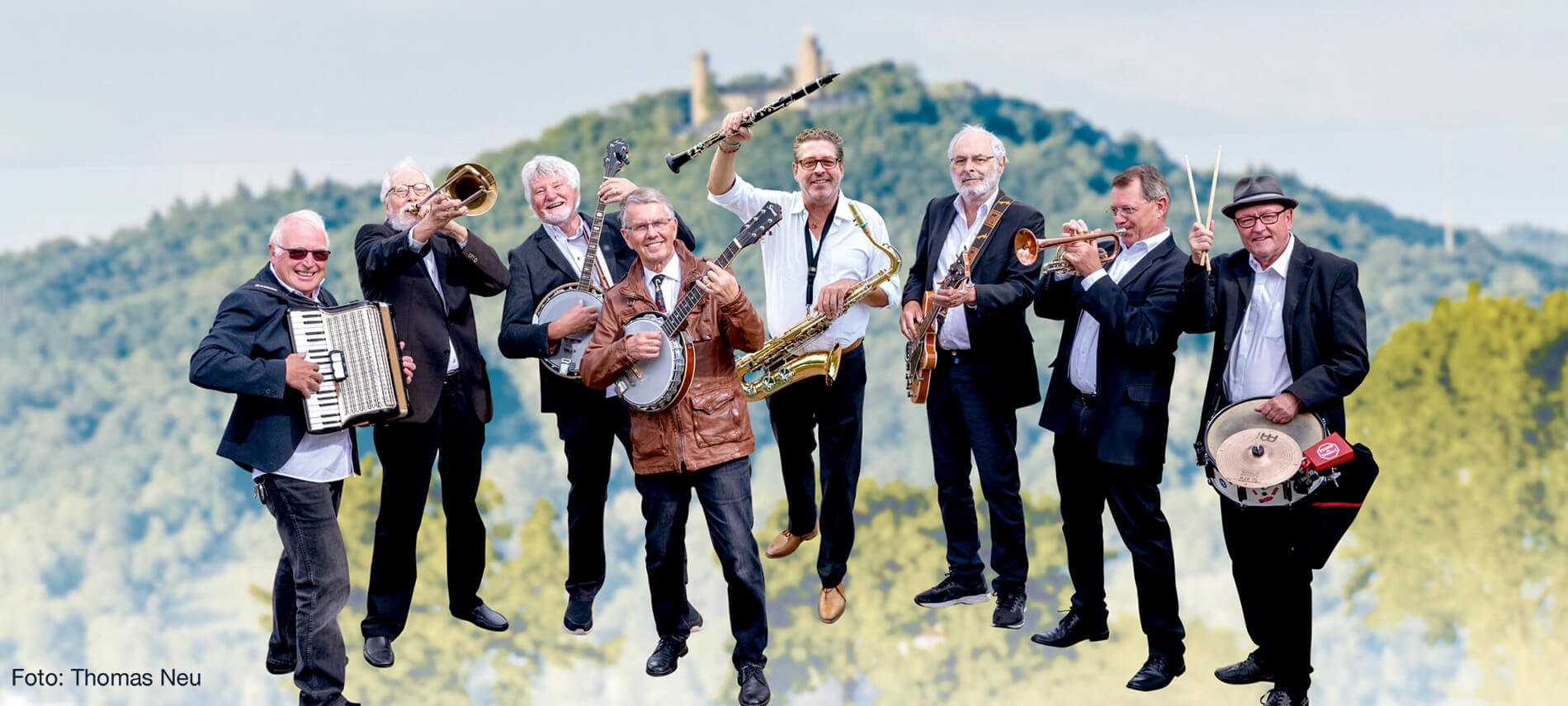 Die Original Blütenweg-Jazzer: Dixie, Swing und Jazz von der Bergstraße